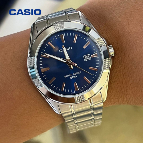 Casio MTP-1308D-1A นาฬิกาผู้ชายธุรกิจนาฬิกาควอทซ์กันน้ำแบบไม่มีกลไกสำหรับผู้ชาย Watches MTP ...