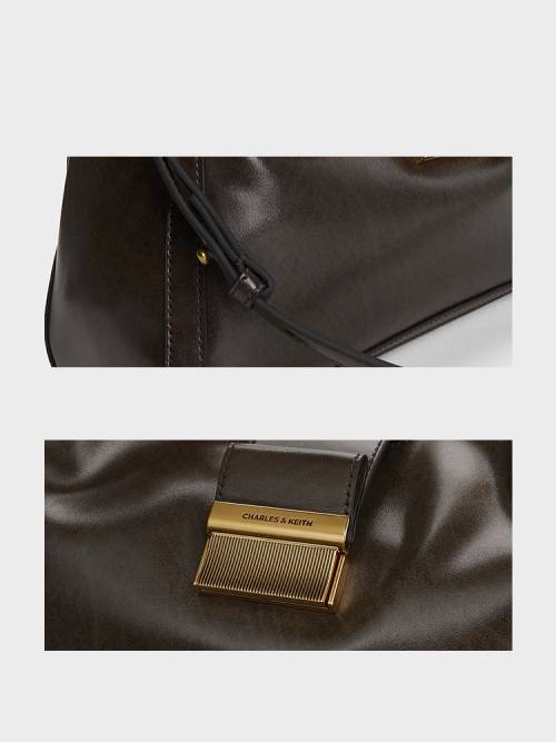 CHARLES&KEITH ใหม่ Shoulder bags CK2-40840561 กระเป๋าสะพายข้างใต้วงแขน ...