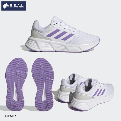 รองเท้าวิ่งผู้หญิง Adidas รุ่น Galaxy6 HP2409-ส้มม่วง UK4/EU36.5/225 ...
