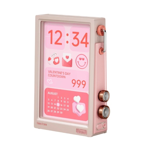Divoom Times Frame Display ของตกแต่งโต๊ะคอม White | Thisshop