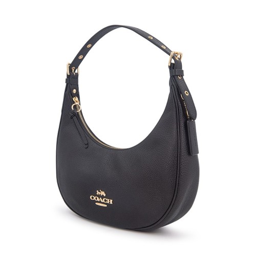 COACH กระเป๋าสะพายไหล่ C1320-IMBLK BAILEY HOBO BAG Black 27*26*7cm ...