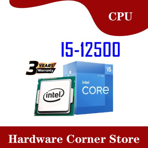 CPU (ซีพียู) 1700 CORE I5-12500 3.0 GHz รับประกัน 3 ปี รุ่นยอดฮิตปีนี้ ...