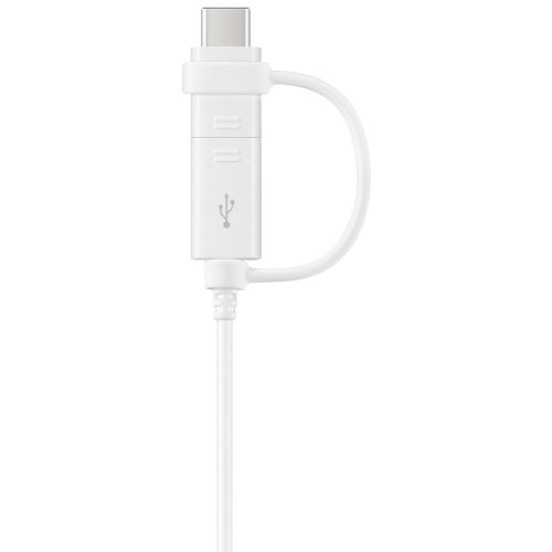 SAMSUNG Combo Cable (Micro USB + Type-C Connector) | สายชาร์จซัมซุง 2 ...