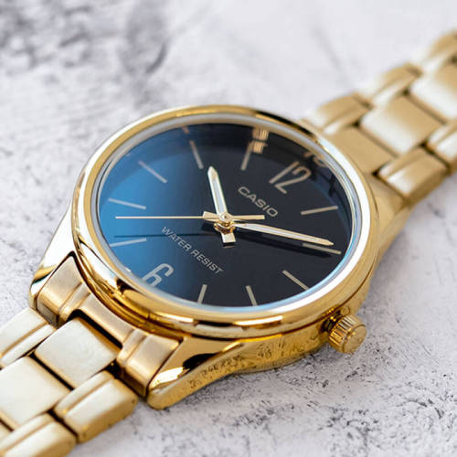 Casio นาฬิกาข้อมือหญิง LTP-V005G-1B | Thisshop