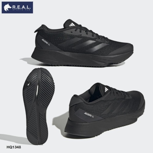 รองเท้าวิ่งผู้ชาย Adidas รุ่น Adizero SL [HQ1348] HQ1348-สีดำ UK8/EU42 ...
