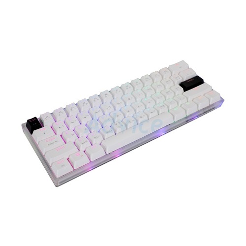 WIRELESS KEYBOARD FANTECH MK860 WHITE - RED SWITCH - A0150620 | Thisshop
