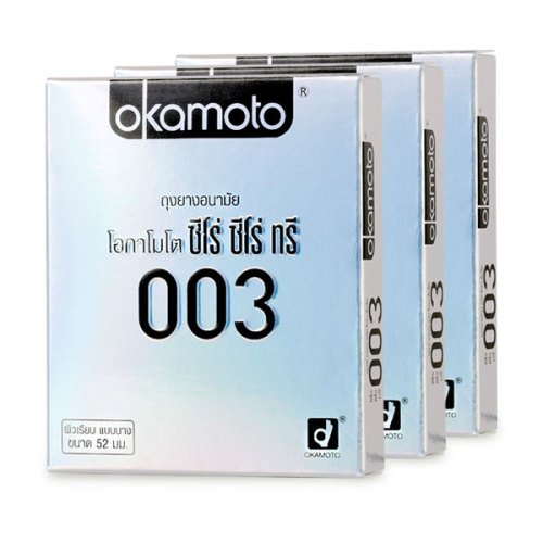 Okamoto Zero Zero Three Condom 52mm [2pcs x 3Boxes] | Thisshop