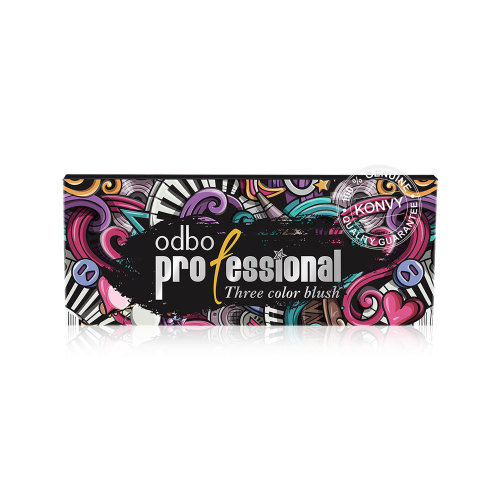 ODBO Professional Three Color Blush 10.5g OD183 #02 | Thisshop