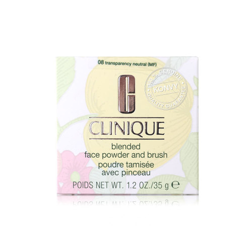 Clinique Blended Face Powder And Brush 35g #08 Transparency Neutral [MF ...