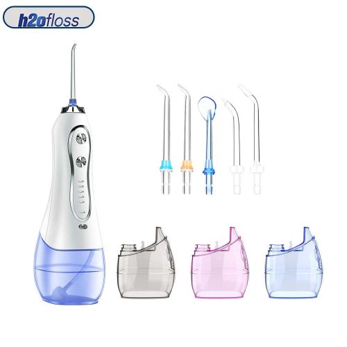H20floss oral irrigator Portable water flosser irrigador dental flosser ...