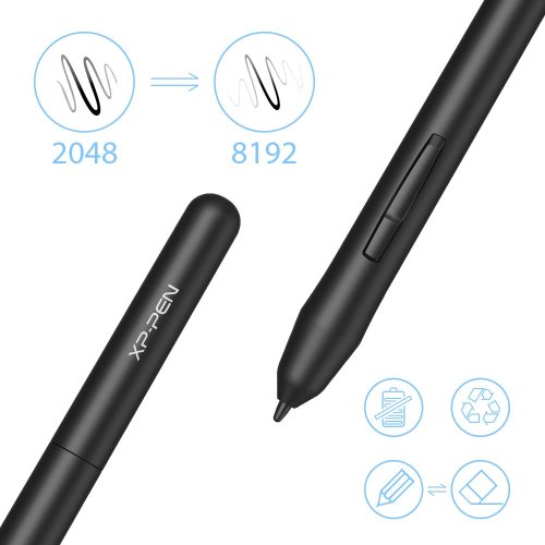 XP-PEN Star03 V2 Drawing Graphic Tablet 12 Inch with 8 Hot Keys ...