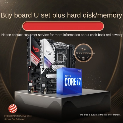 Intel I7 10700/F/Kf/K Box Set Asus Rog Z490 Motherboard Cpu Set ...