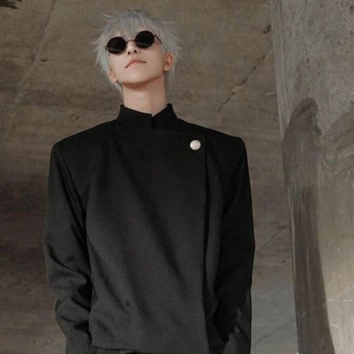 Anime Gojo Satoru Cosplay Jujutsu Kaisen Cosplay Costume High School ...