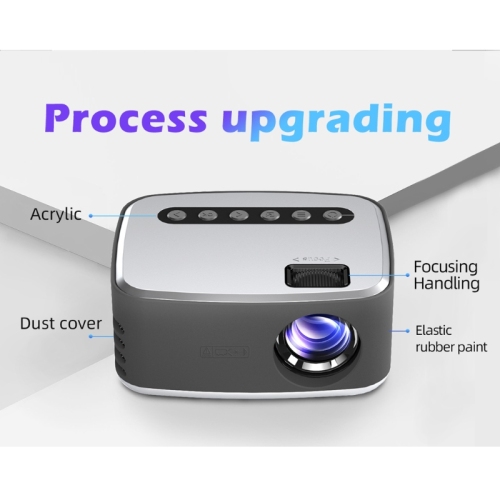 T20 Mini Projector 320*240พิกเซลรองรับ1080P USB Mini Beamer Home Media ...