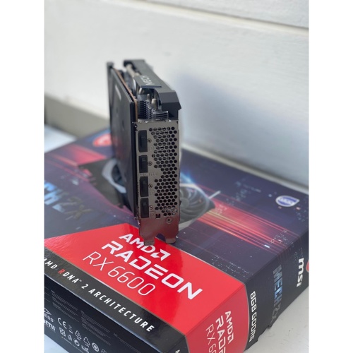 VGA (การ์ดจอ) RX 6500 , RX 6600 , 6600 XT ,6700 XT MSI 6700XT MECH 2Xทก ...