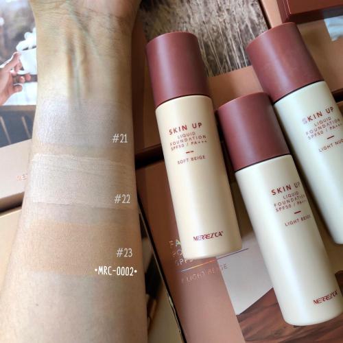 Merrezca Skin Up Liquid Foundation 30 g. Spf 50 PA++ รองพื้นกันน้ำ เมอ ...