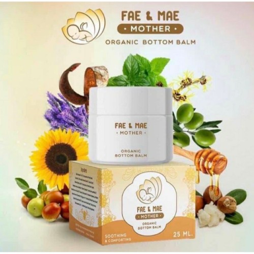 ดูแลปัญหาจุดซ่อนเร้น แห้ง คัน ตกขาว ริดสีดวง แผลคลอดธรรมชาติ) Fae&Mae Organic Mother Balm เฟ ...