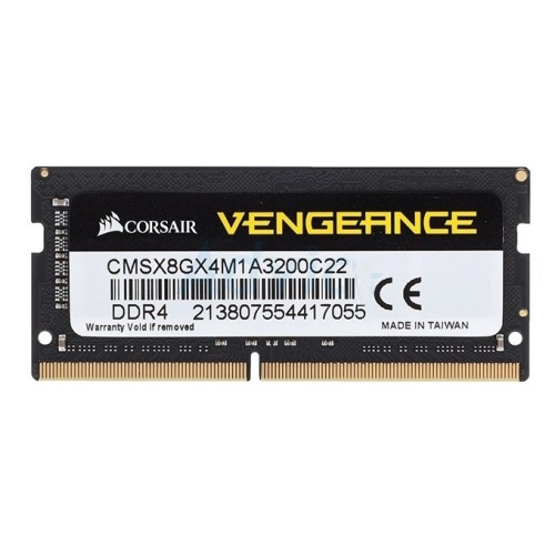 8GB | 16GB DDR4/3200 RAM NOTEBOOK CORSAIR VENGEANCE CL22 (CMSX8GX4M1A3200C22 ...