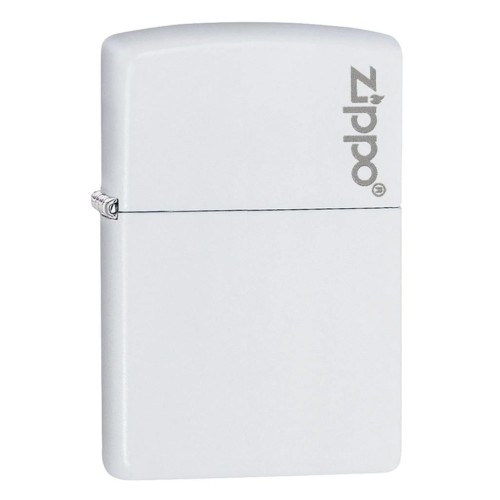 214ZL Zippo WHITE MATTE, W/Z LOGO ของแท้ (Empty Zippo Lighter without ...