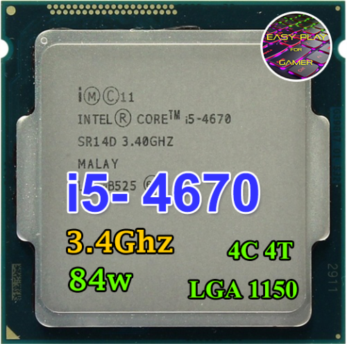 ซีพียู CPU intel i5-4440/ i5-4460 / i5-4570/ i5-4590/ i5-4670/ i5-4690 ...