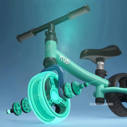 KUB รุ่นใหม่ Balance bike จักรยานขาไถ จักรยานทรงตัว จักยานฝึกทรงตัว รถขาไถ 1.6 - 5 ขวบ แบรนด์ ...