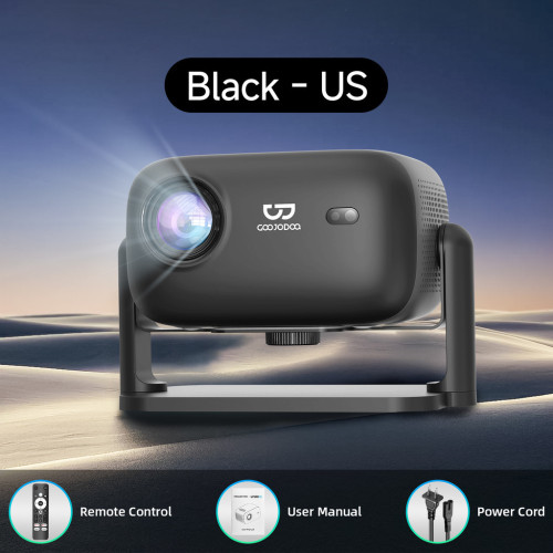 GOOJODOQ 2025 NWE High-Definition LCD Projector Smart Bluetooth AI ...