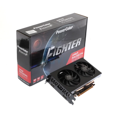 VGA POWER COLOR RADEON RX 6500XT FIGHTER OC - 4GB GDDR6 [AXRX-6500XT ...