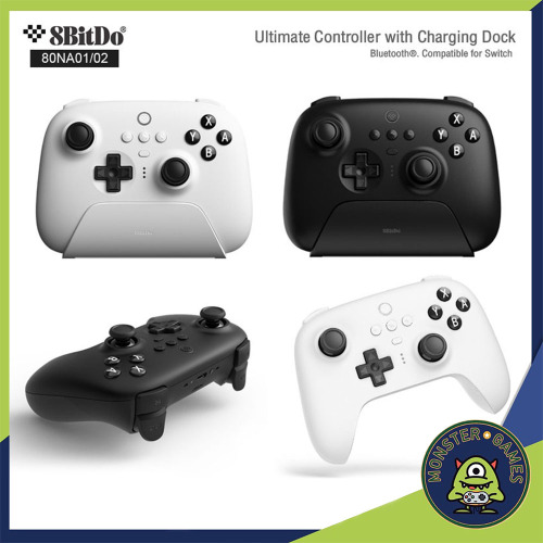 8BitDo Ultimate Bluetooth Controller for Nintendo Switch , Xbox , Steam ...
