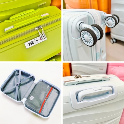 Tpartner แท้ (ประกัน3ปี) Wave กระเป๋าเดินทางล้อลาก แบบซิป ทนกระแทกได้ดี TSA Lock ล้อคู้ Wave ...