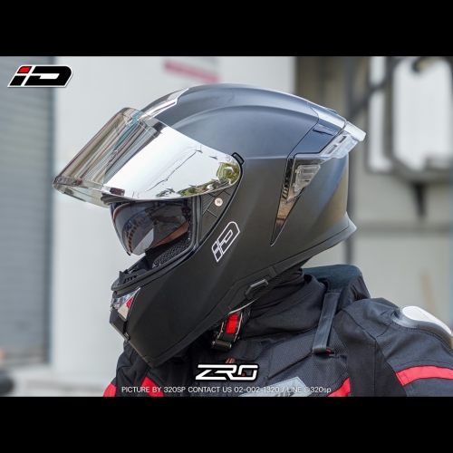 หมวกกันน็อค ID ZRO !!320SP #9 FOREVER BACK PINK 2XL (63-64) | Thisshop