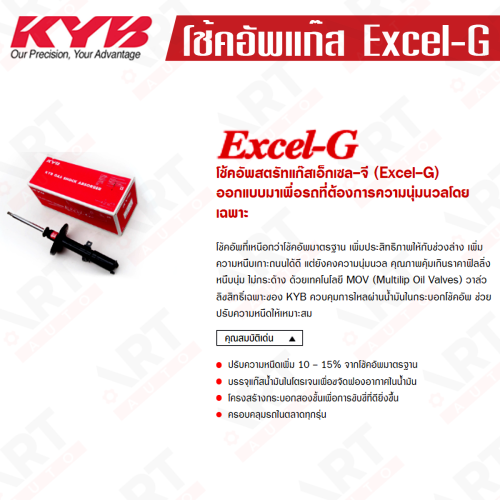 KYB โช้คอัพ toyota innova tgn40 ปี 2005-2014 โตโยต้า อินโนว่า Kayaba ...