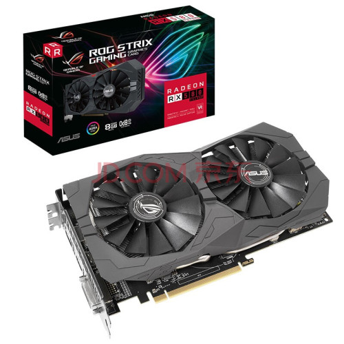 ASUS ROG Radeon STRIX-RX580-2048SP-8G-GAMING Graphics Card | Thisshop