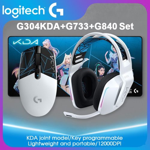 หูฟังเกมมิ่ง Logitech LOL K/DA G733 Lightspeed Wireless RGB Gaming ...