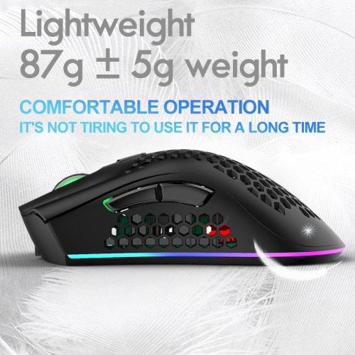 Free Wolf X3 Lightweight Wireless Gaming Mouse Gaming RGB Luminous ...