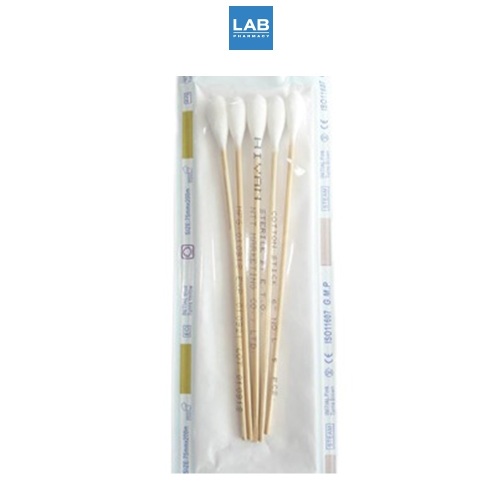 Karisma Cotton Stick 6 Inches size M 25Pcs - แคริสม่า สำลีก้านสเตอริ ...