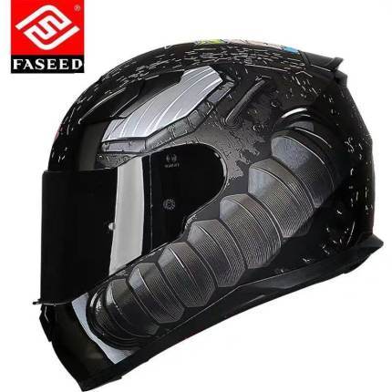 FASEED Motorcycle Helmet FS-816 Gray Mechanical Beas XL | Thisshop
