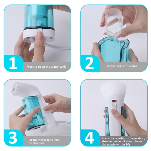 เครื่องรีดผ้าแบบแขวนแบบพกพาแบบใช้มือถือระเบิดเตารีดไอน้ำในครัวเรือน ...