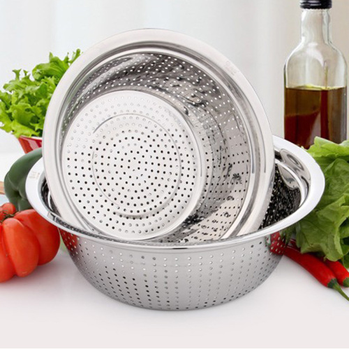 High-quality stainless steel rice sieve multi-purpose drain basin for ...