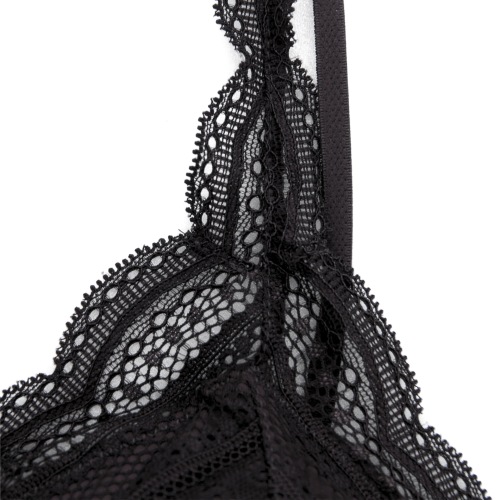 Cherilon Bralette Bar เสื้อใน ชุดชั้นใน เชอรีล่อน บราลูกไม้ ไร้โครง ลูกไม้ยืด นุ่มสบาย สายบ่า ...